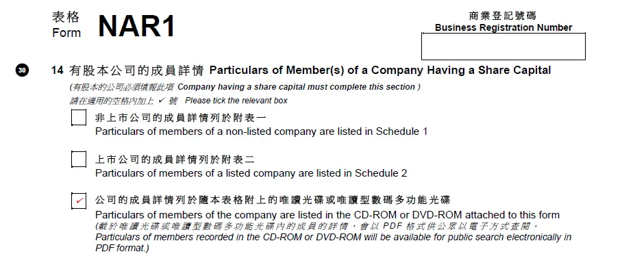 2025年新周年申報表(NAR1)手把手填表教學|經營業務性質編碼及描述表(附連結)